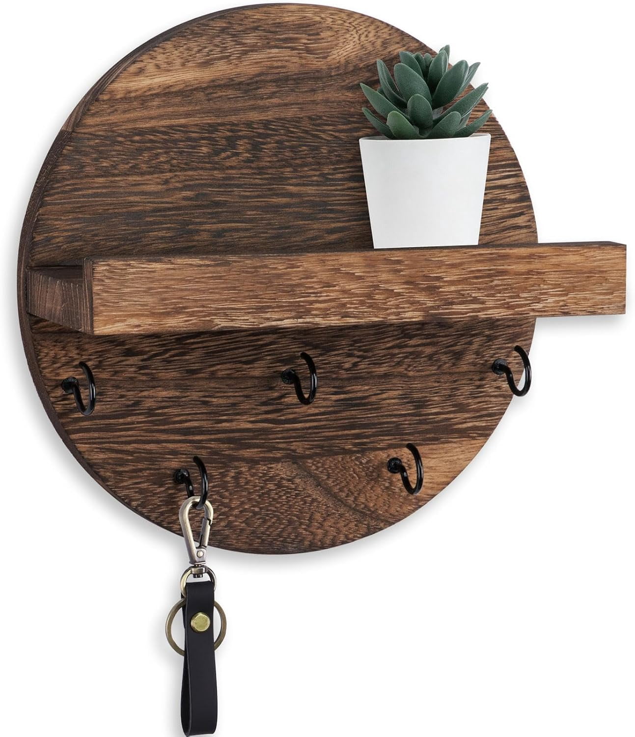 Key Holder for Wall – Decorative Key Hook Shelf for Entryway Decor – 7. ...