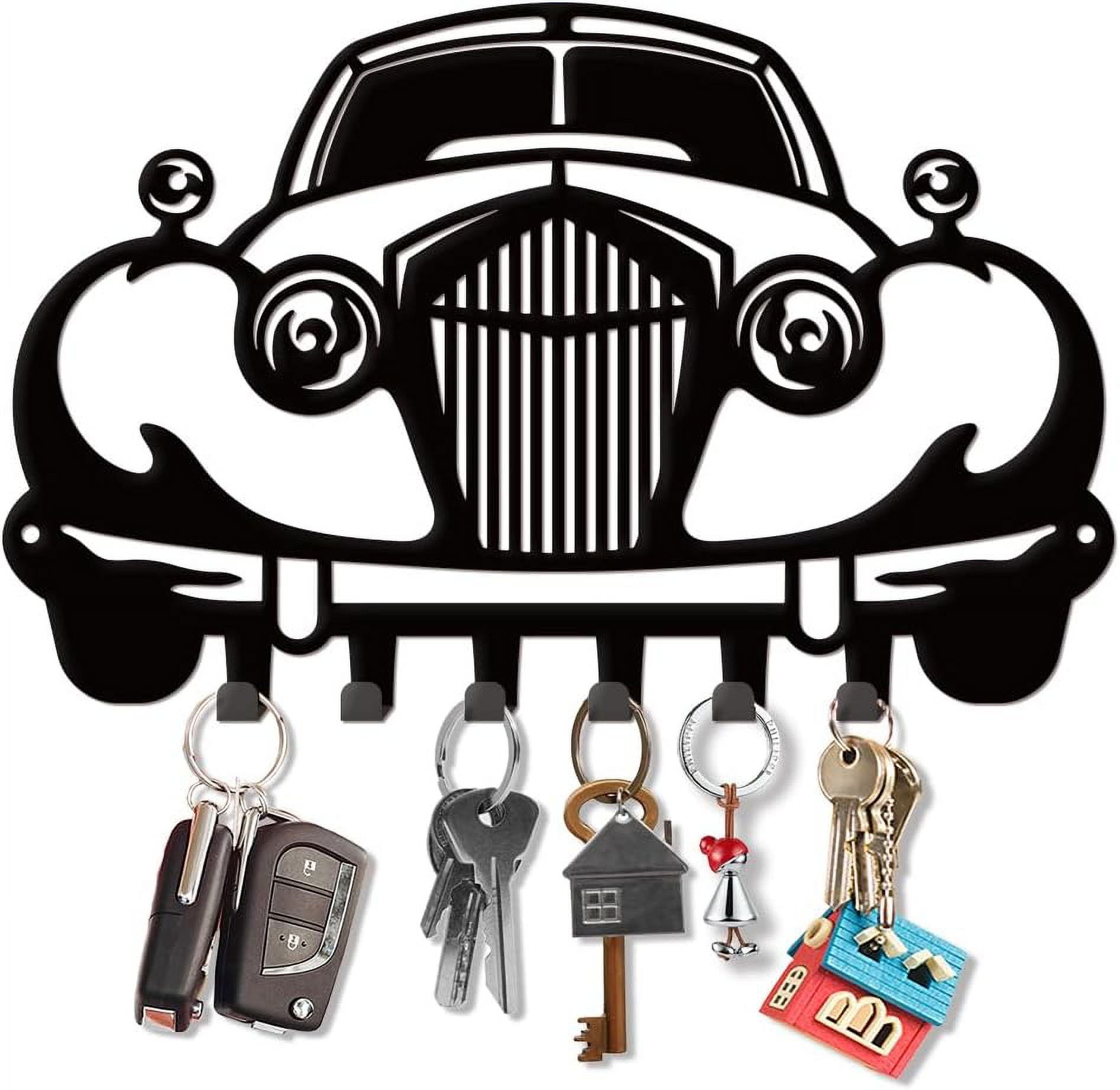 Key Holder Wall Mount Metal Key Hooks for Wall Key Hanger Wall Mount ...