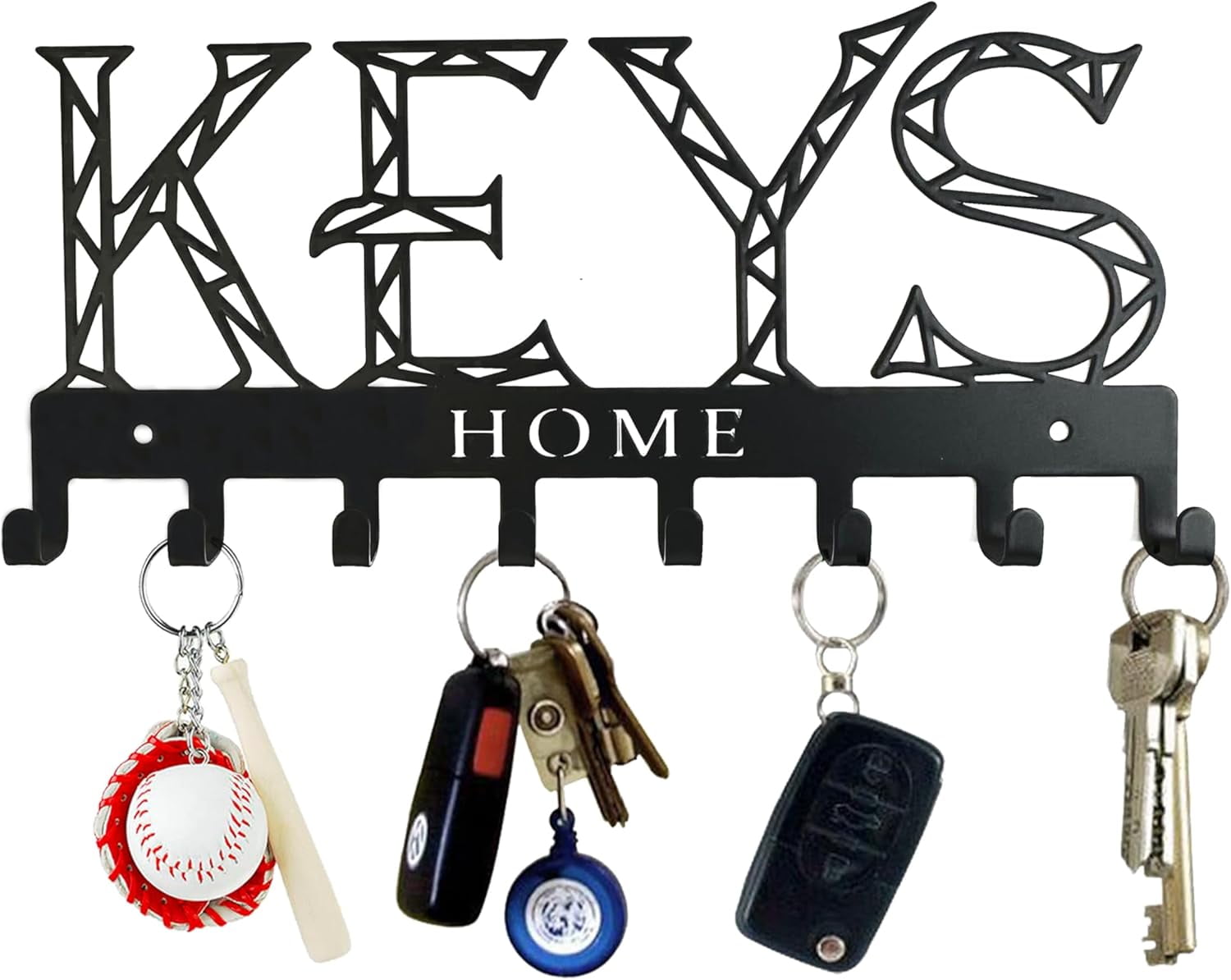 Key Holder, Wall Mounted Key Hooks, Key Holder for Wall, Key Organizer ...