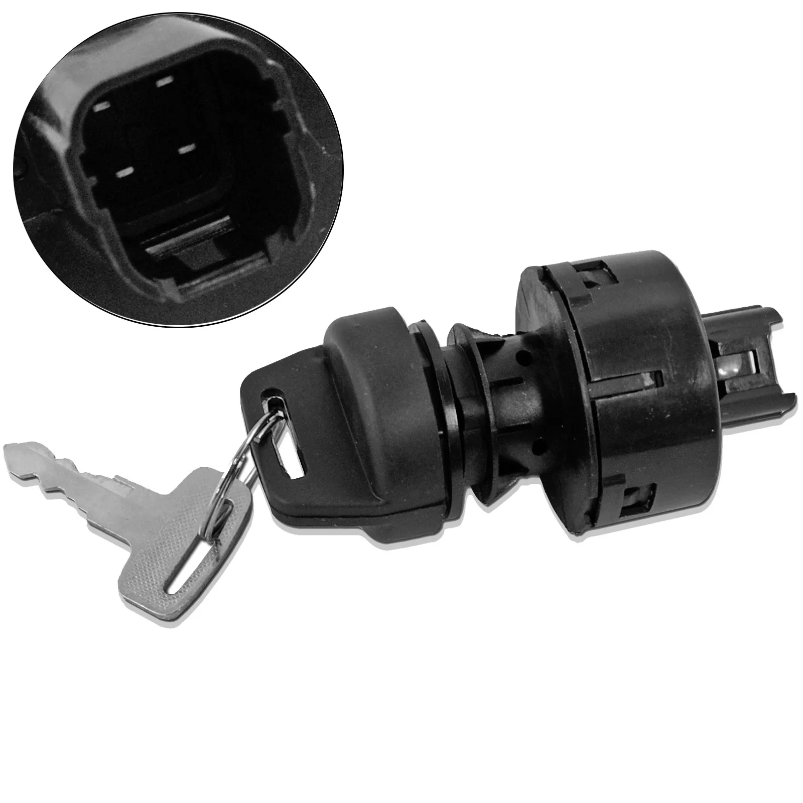 Key Ignition Switch For Yamaha Rhino 450 660 700 Viking 700 VI ...