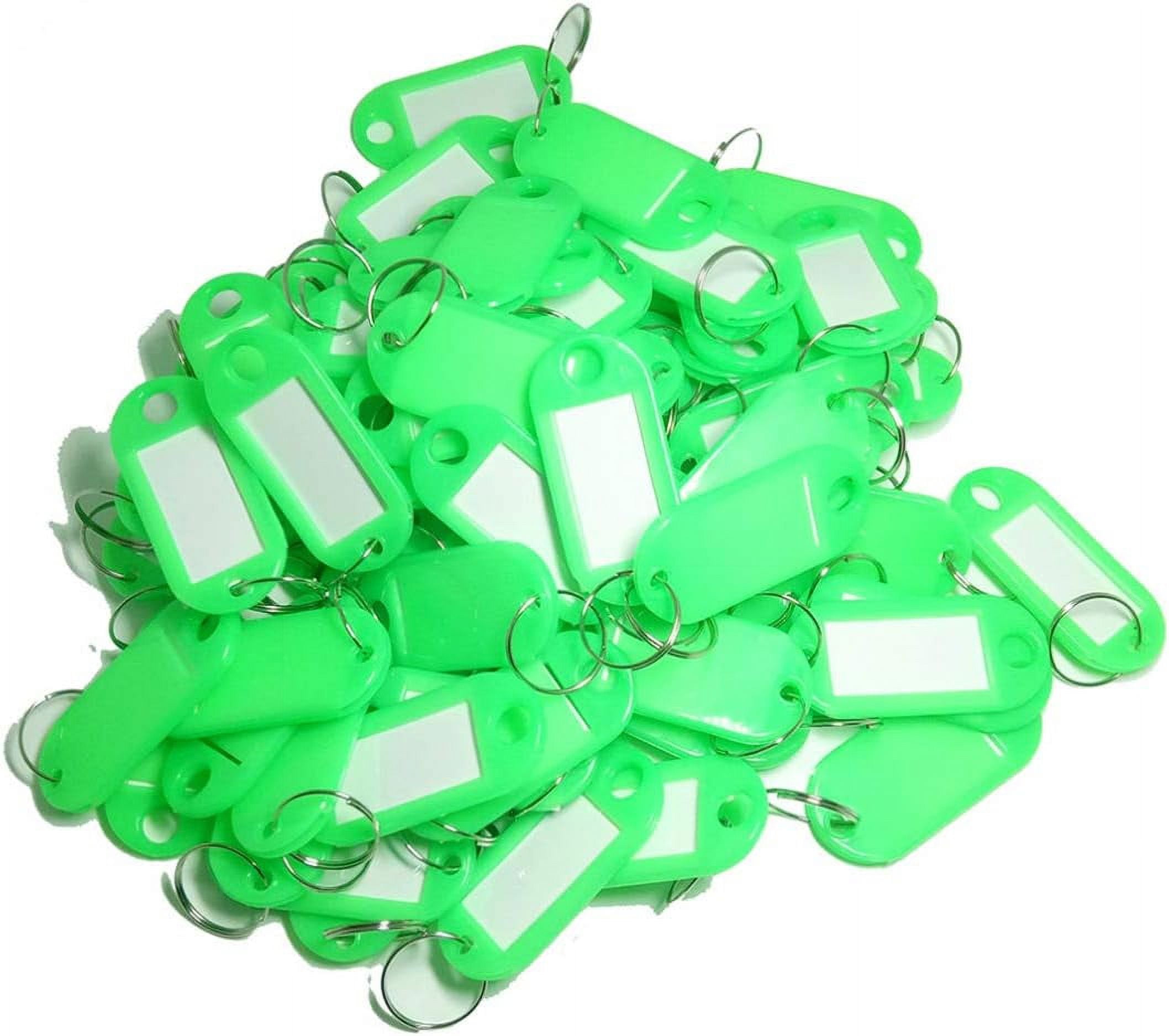 Key Labels, 100PCS Key ID Tags Key Labels Tags Plastic Key Tags, Tags ...