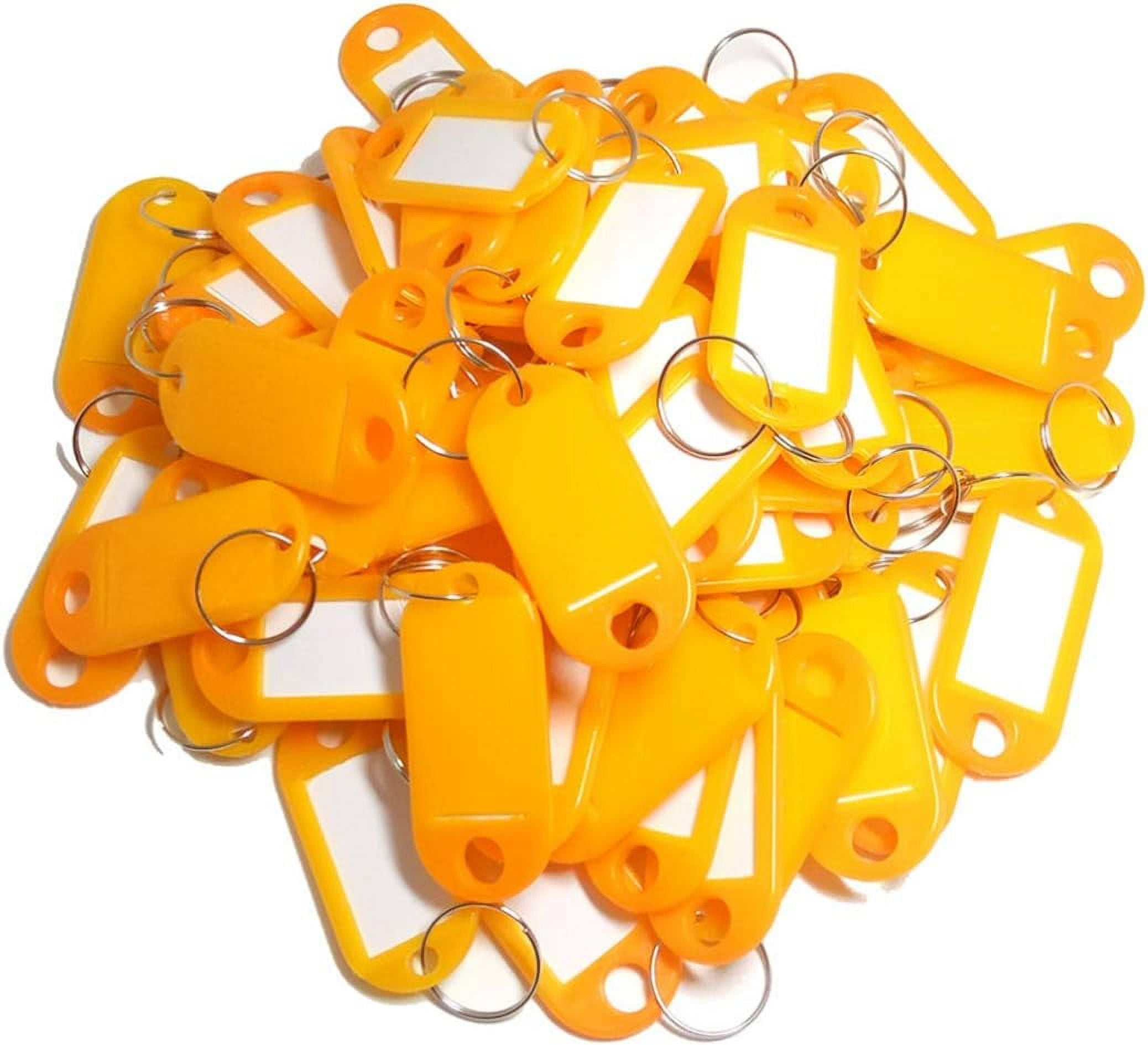 Key Labels, 100PCS Key ID Tags Key Labels Tags Plastic Key Tags, Tags ...