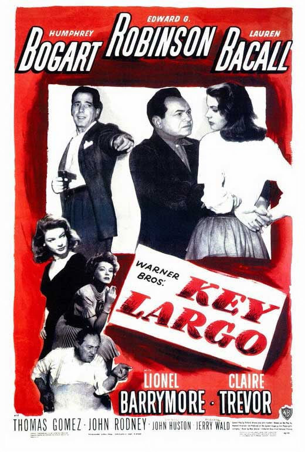 Key Largo - movie POSTER (Style A) (27" x 40") (1948) - Walmart.com
