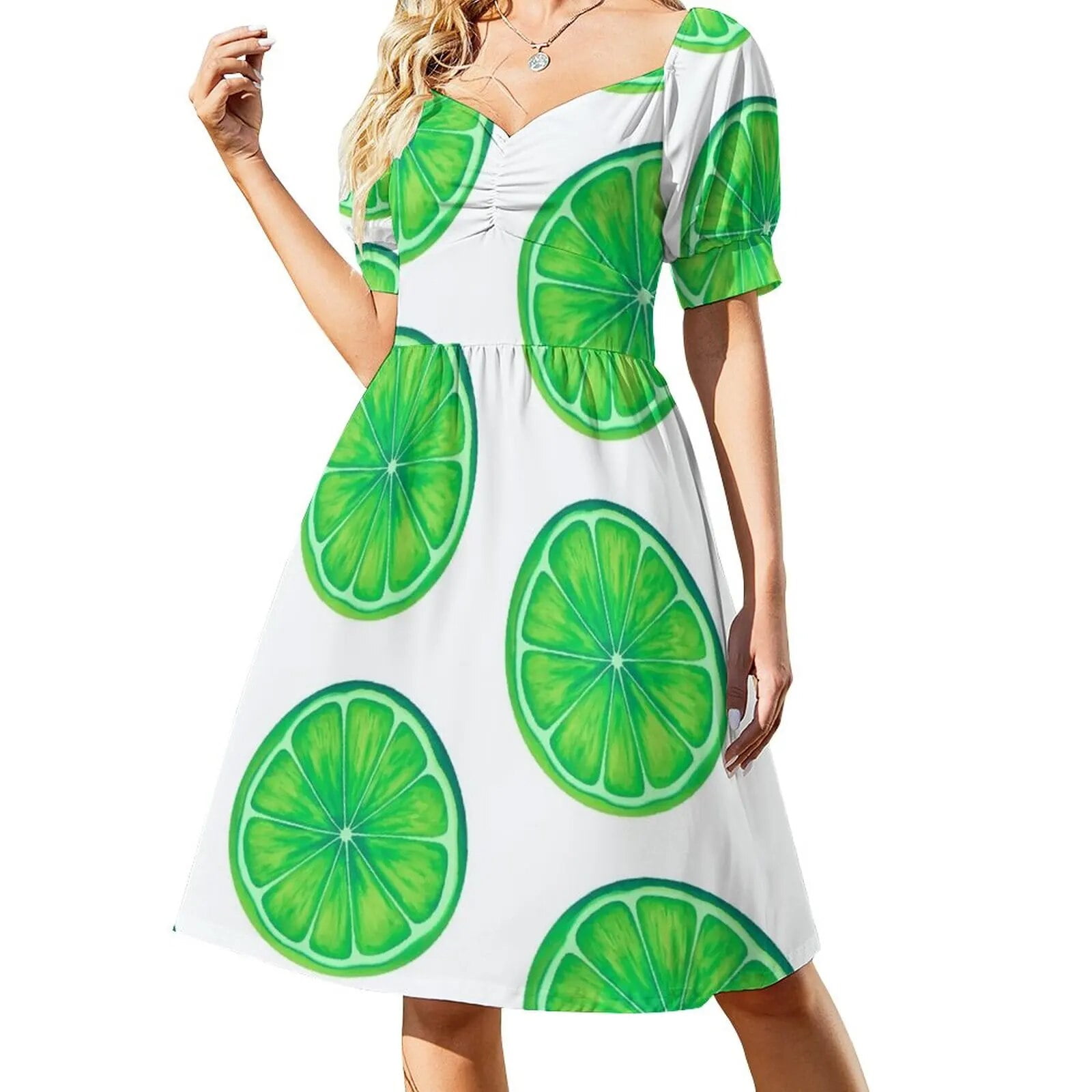 Key Lime Dress Women's summer long dress summer dresses - Walmart.com