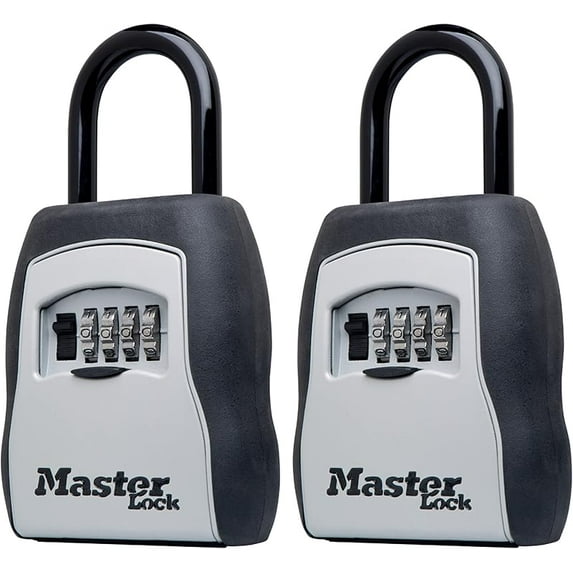 Key Lock Box, Outdoor Lock Box for House Keys, Portable Combination ...