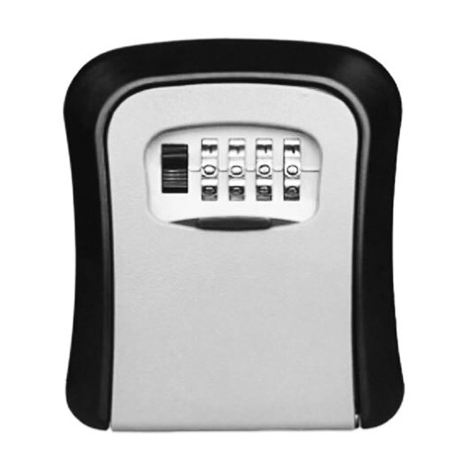 Key Lock Box , Wall Mounted Aluminum Alloy Key Safe Box Weatherproof 4 ...