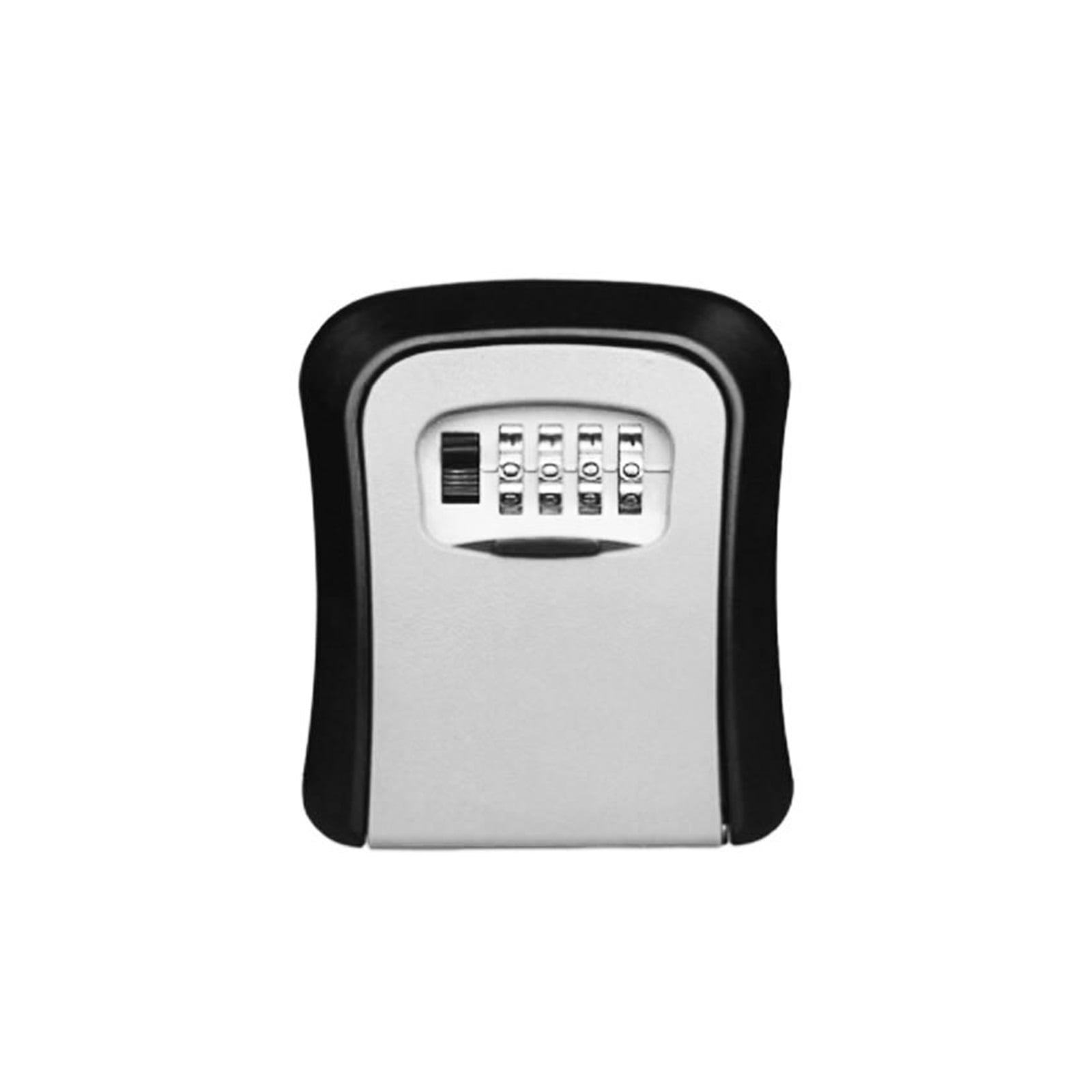 Key Lock Box , Wall Mounted Aluminum Alloy Key Safe Box Weatherproof 4 ...