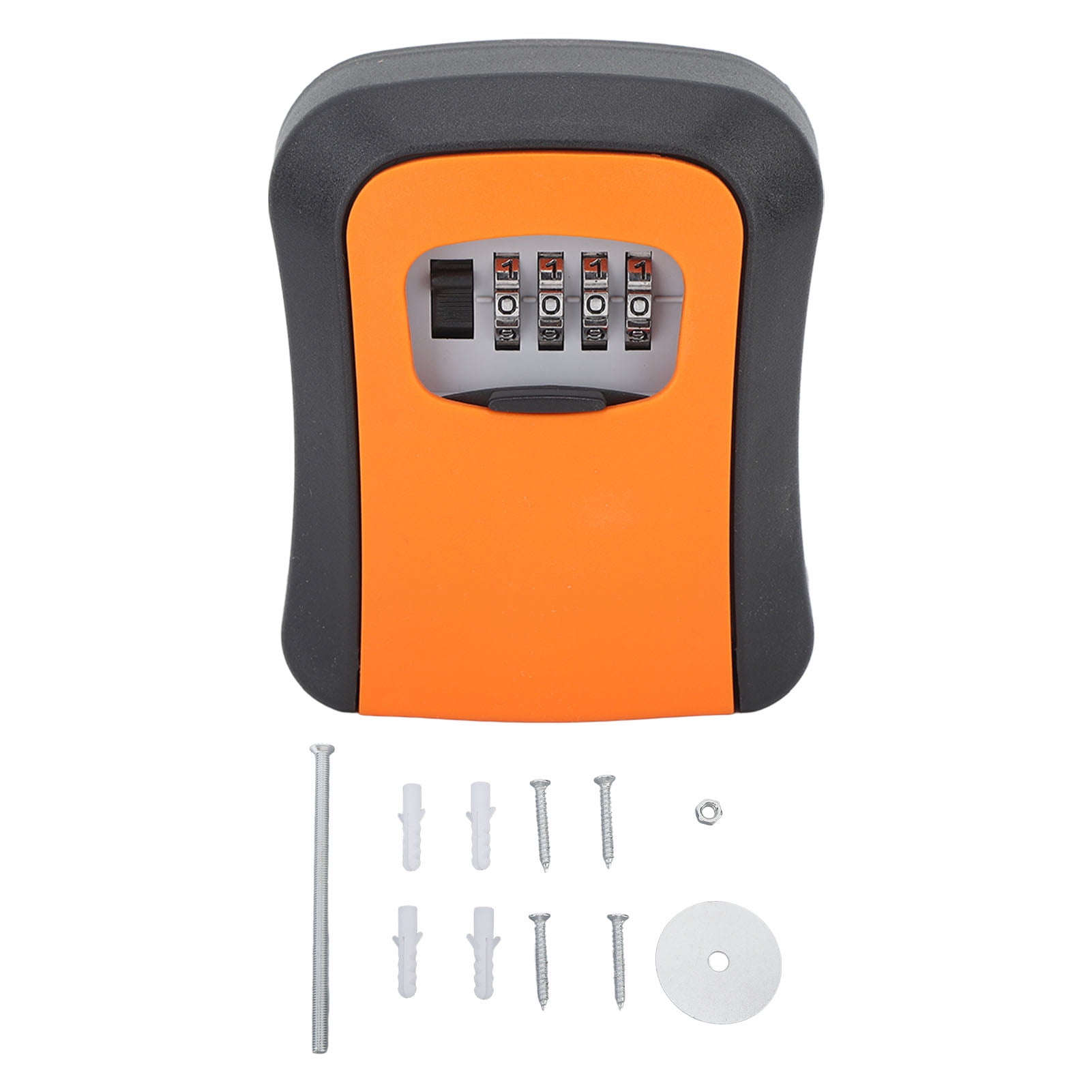 Key Lock Box Wall Mounted Combination Lockbox for Outside House Keys 5 ...