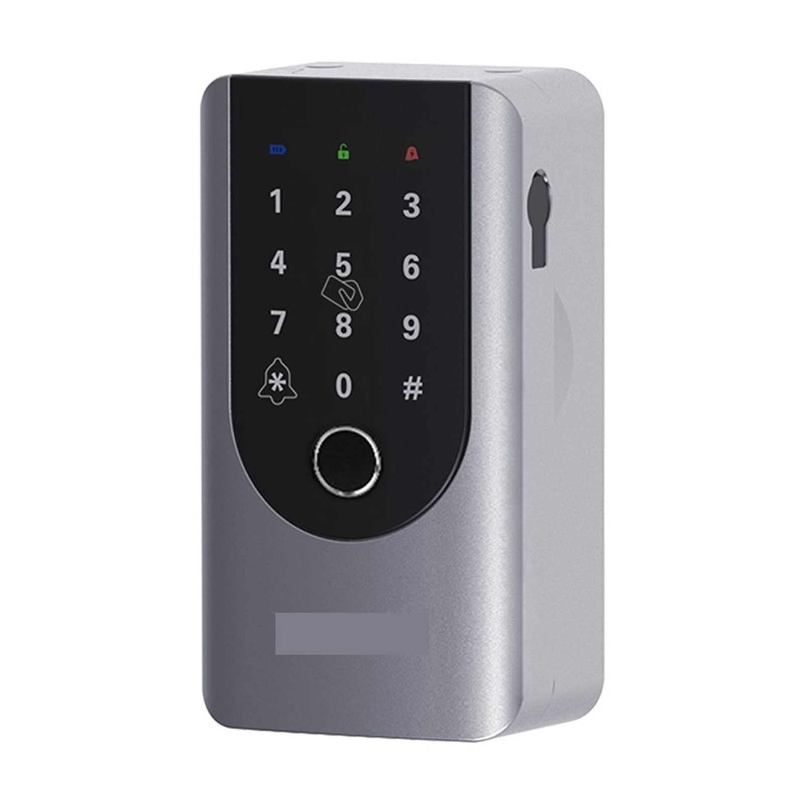 Key Lock Box for House Keys Smart Biometric Unlock Key Safe for Outside ...