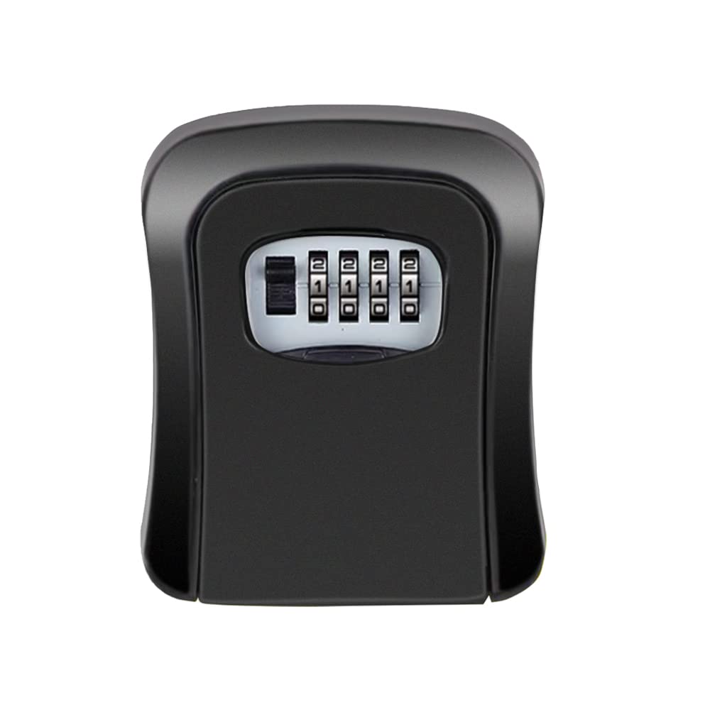 Key Lock Box for Outside - Luhuanx Wall Mount Combination Lockbox for ...