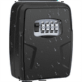 Key Lock Box with Code,Large Lock Box for House Key Portable Lock Box ...