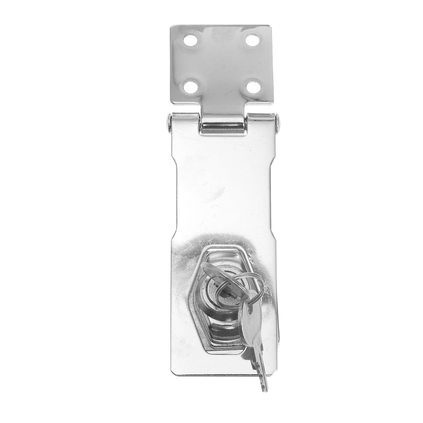 Key Lock Door Hasp Safety Clasp Security Hasps Card for Gate Knob Keyed ...