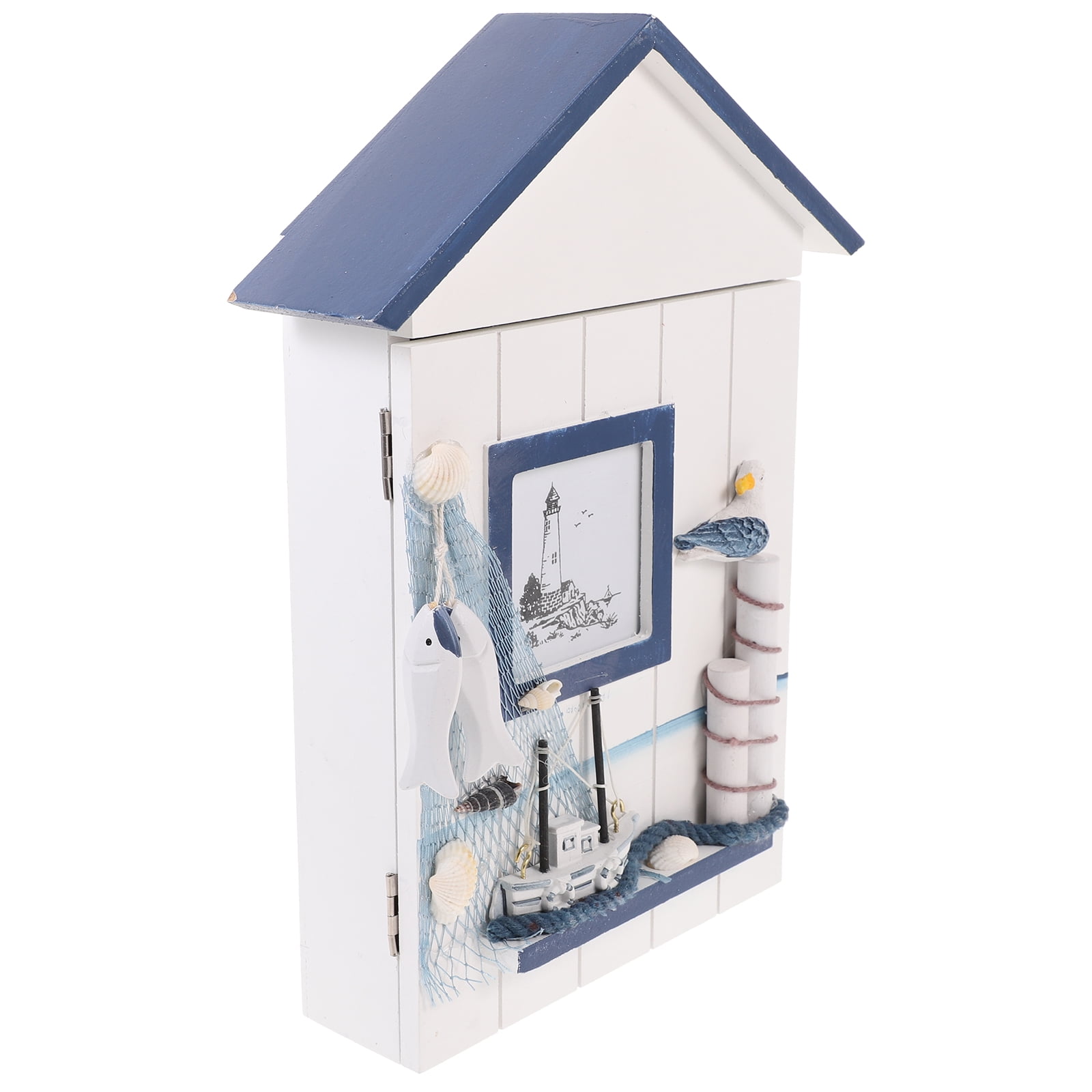 Key Locker Beach Cabinet Decor Hidden Holder for Wall Country Lockers ...