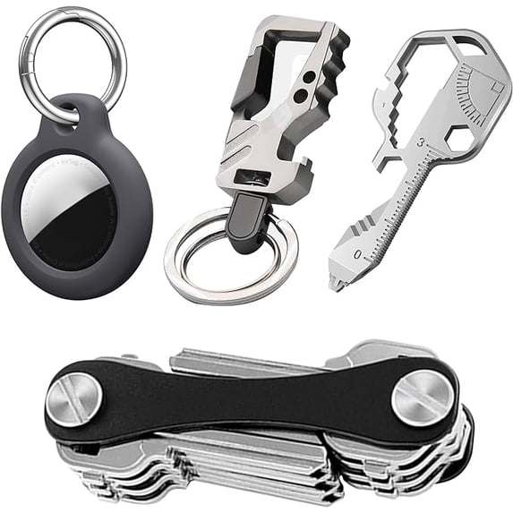 Key Multi Tool / Screwdriver / Air Tag / Bottle Opener / Organizer ...