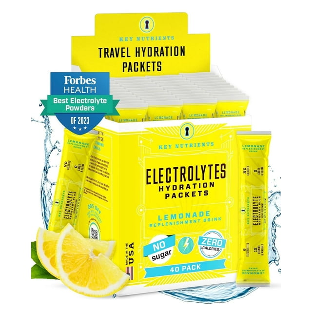 Key Nutrients Electrolytes Powder - Electrolyte Drink Mix - Hydration ...