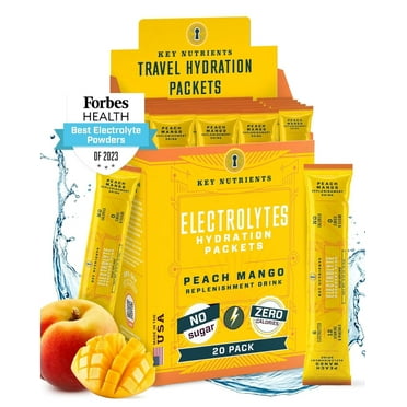Prime Hydration+ Electrolyte Drink Mix, Water Replenish Packets ...