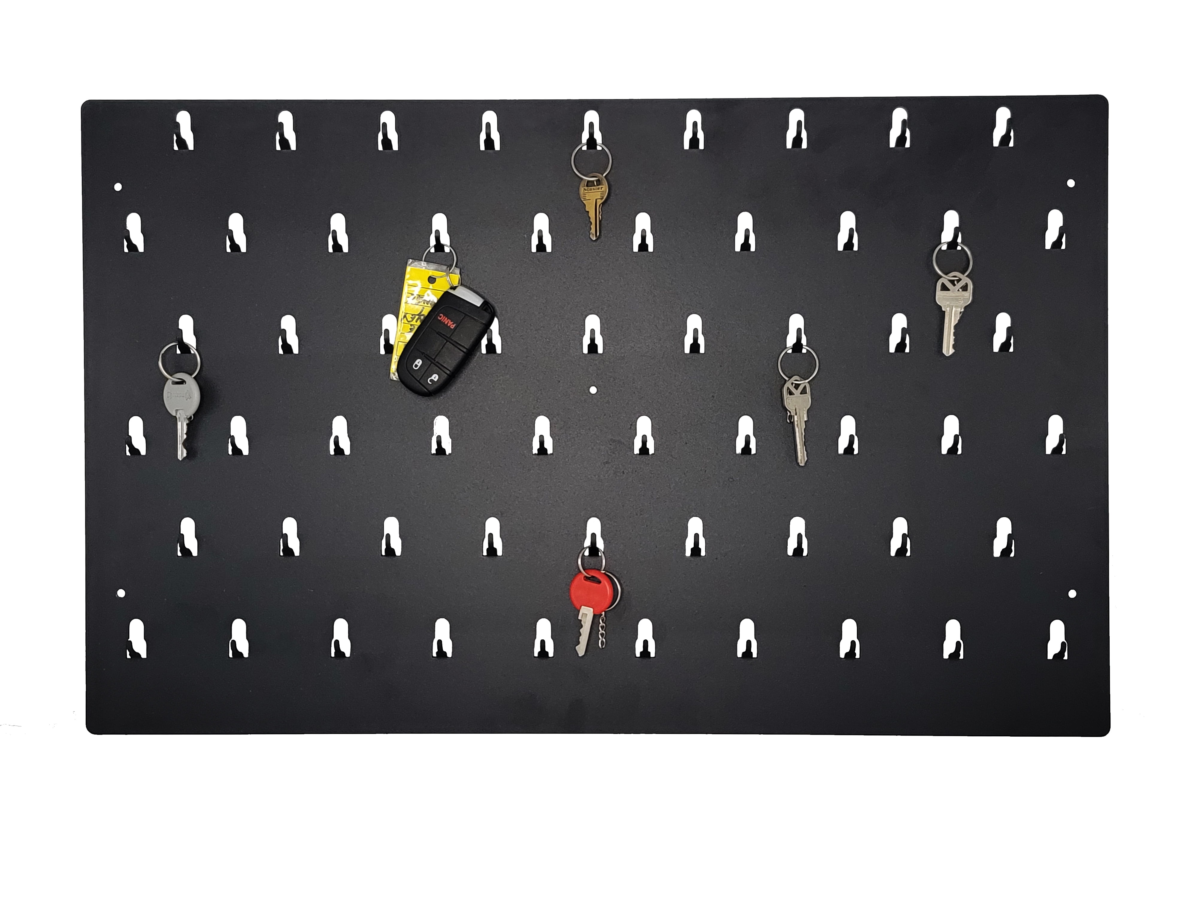 Pyramid Time Systems Key Rack, Model 43188, Wall/Door Mounted with 57 ...