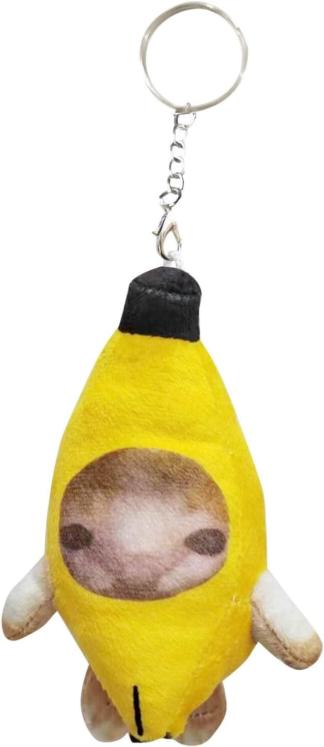 Key Ring Crying Banana Cat Plush Pendant Cute Banana Cat Doll Sound ... Key Ring Crying Banana Cat Plush Pendant Cute Banana Cat Doll Sound ...