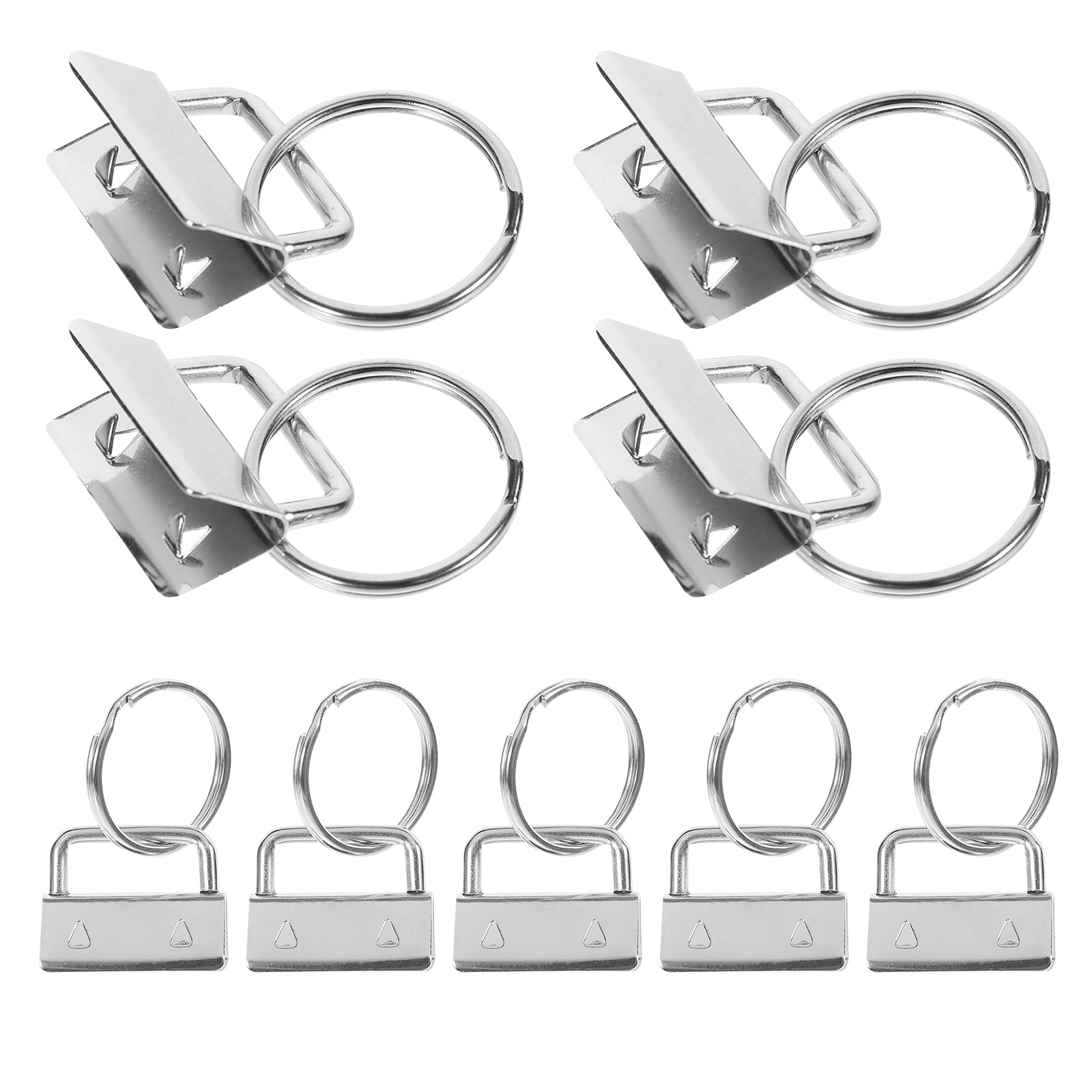 Key Ring Webbing Clip 40 Pcs Wristlet Chain Fobs Keyring Hardware ...