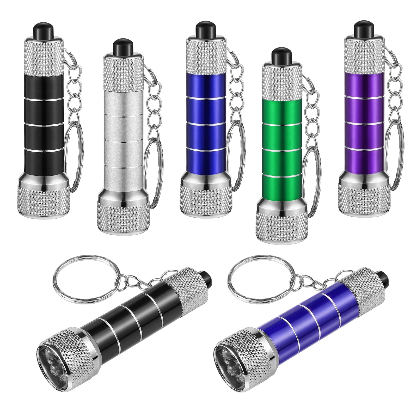 Key Rings Fob Keyring Torch LED Keychain Tools for Kids Portable ...
