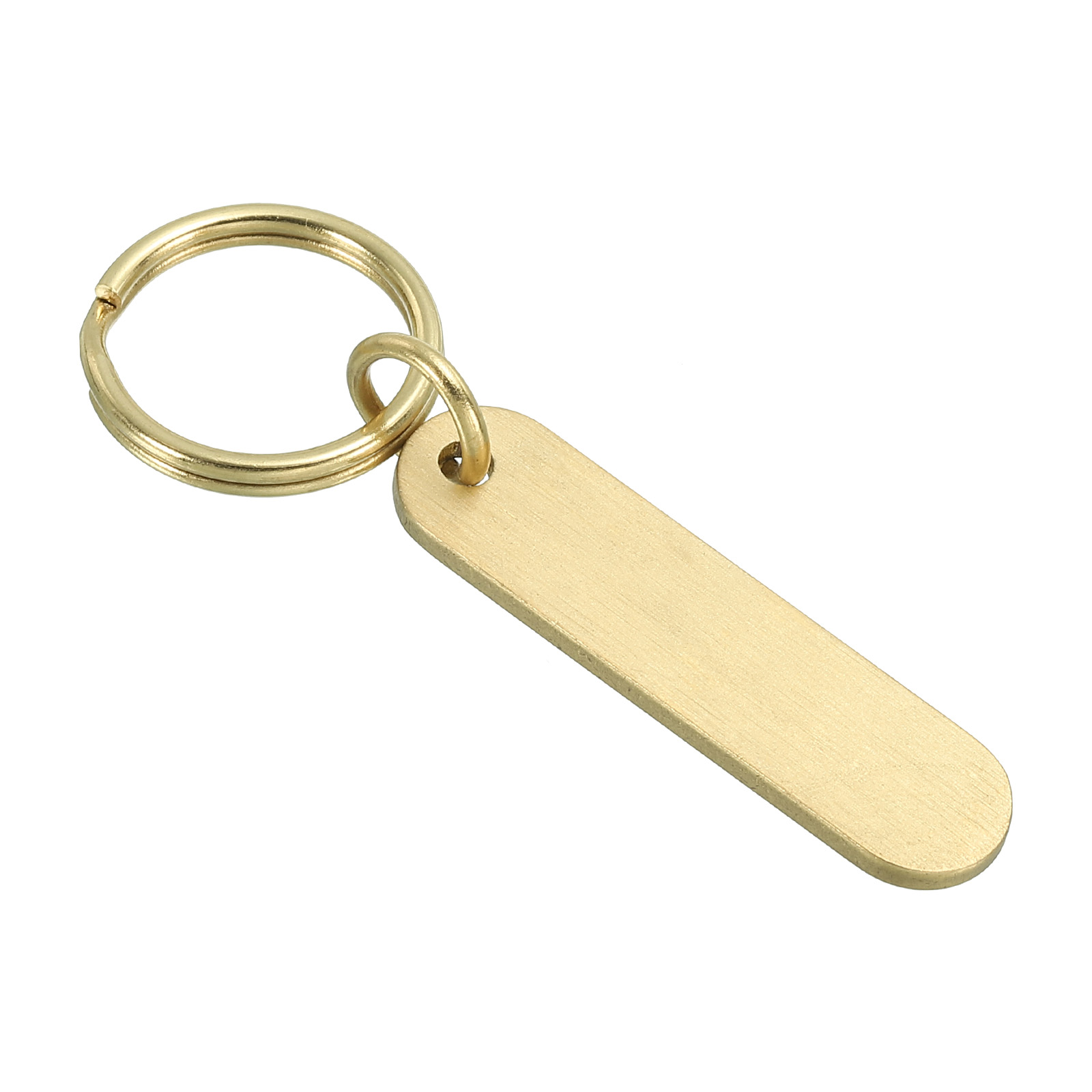 Key Rings for Keychains, 1 5/8 Inch Length Copper Strip Pure Brass ...
