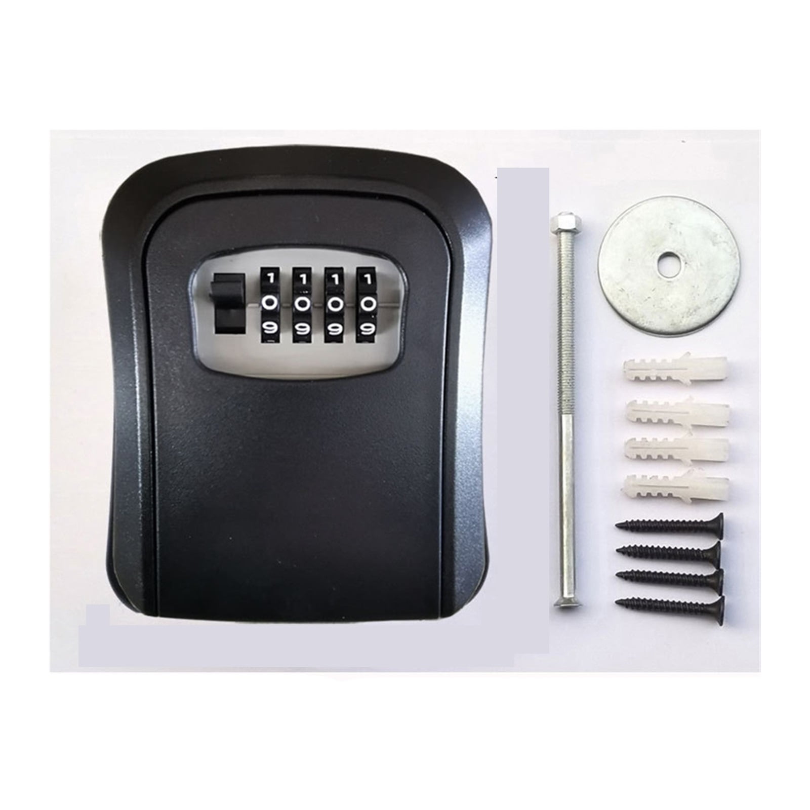 Key Safe Box Outdoor, Plastics Wall-Mounted Key Safe Weatherproof ...