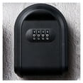 Key Safe Box Weatherproof Wall Mounted Key Lock Box 4 Digit Code ...