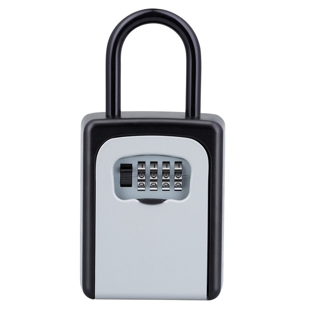 Key Safe With Hanger Weatherproof.Key Safe 4-Digit Key Box With Code ...