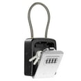 Key Safe Lock Box, 4-Digit Combination Key Safe Box, Waterproof ...