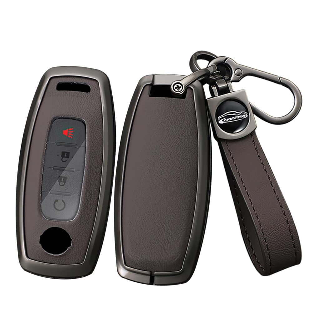 Key Skin with Keychain Compatible with Nissan 2023 2024 Key Remote ...