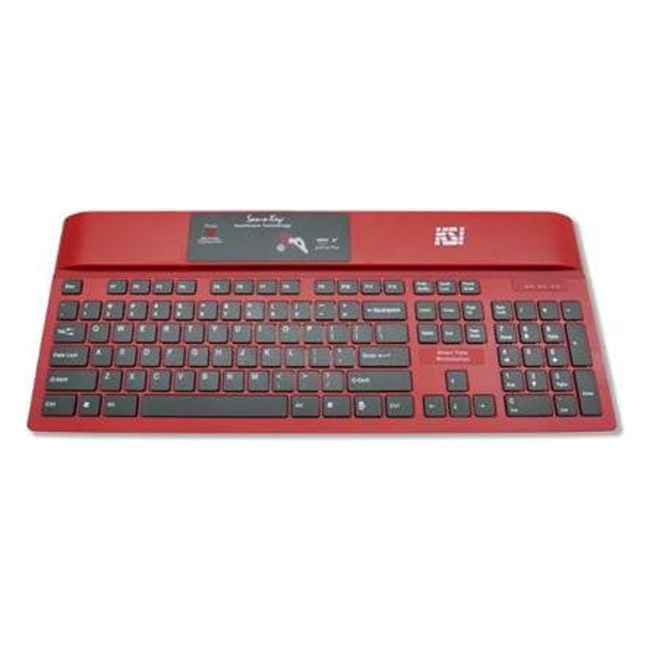 Ksi 1700SX RFID Reader USB Keyboard Red KSI-1700 SX HB-16 Red - Walmart.com