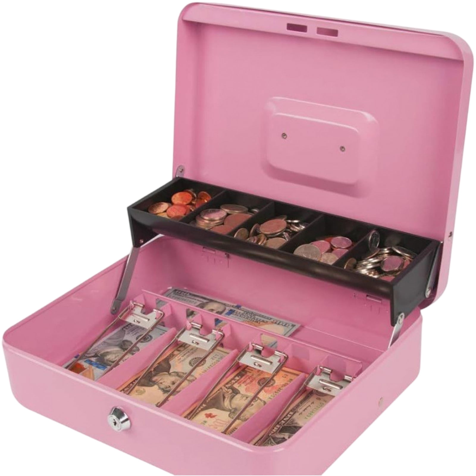 Key-Style Handheld Piggy Bank Money Box With Key Lock - Secure Storage ...