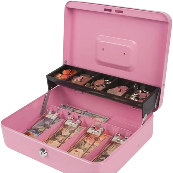 Key-Style Handheld Piggy Bank Money Box With Key Lock - Secure Storage ...