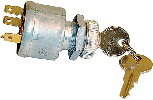 Key Switch, 4 Terminal, E--Go 68+ w/Factory Lights - Walmart.com