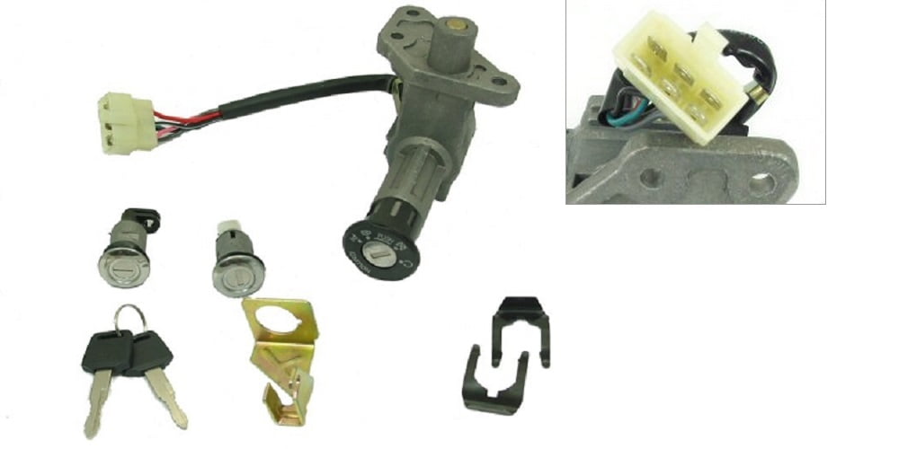 Key Switch Set for Chinese GY6 50cc 125cc 150cc Scooters and Mopeds ...