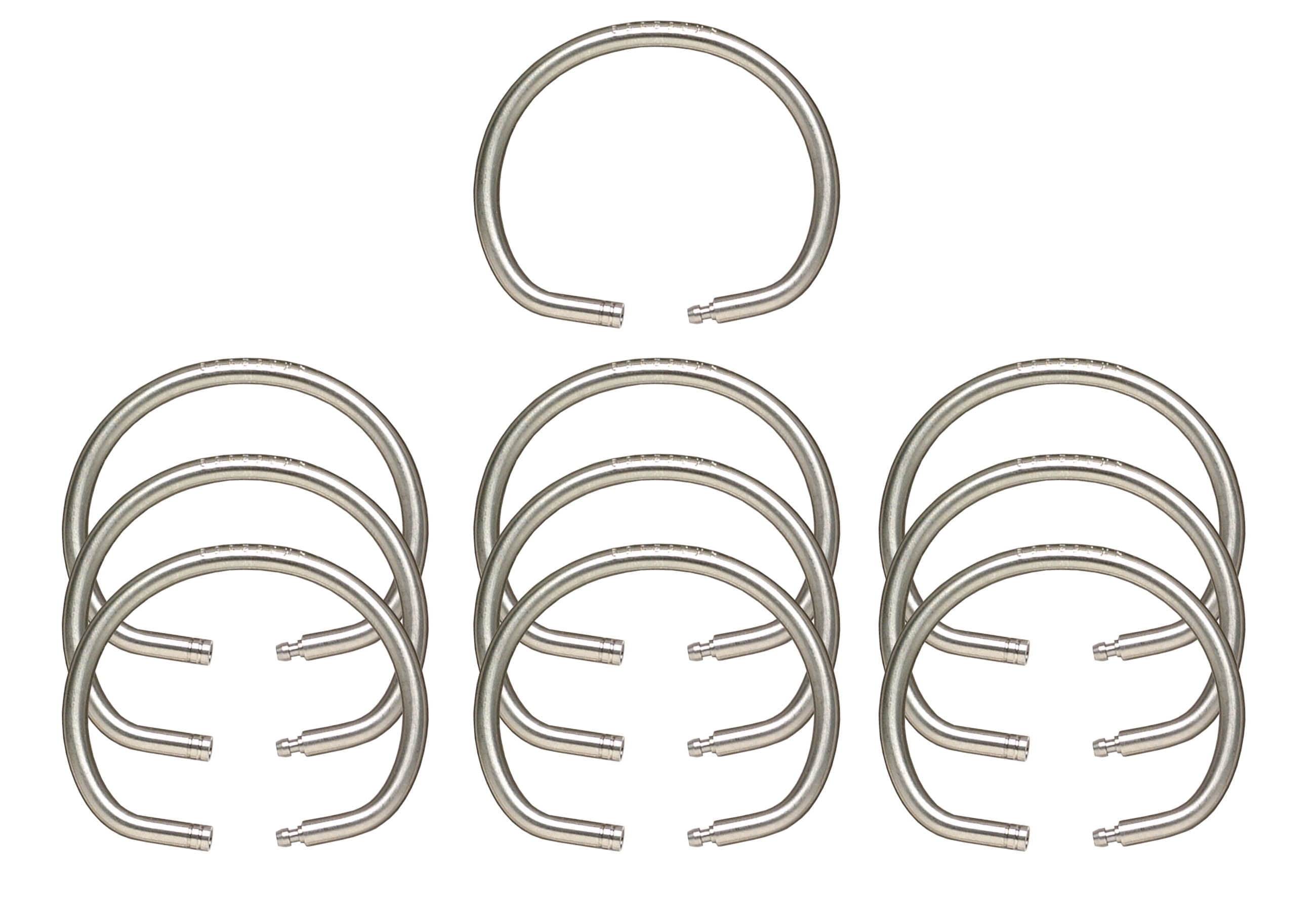 Key Systems, Inc. - 278 Tamper Proof Key Ring 1-5/8" Dia. (4 cm) 10 ...