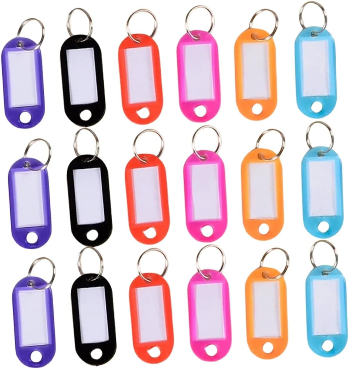 Key Tag Plastic Tags Plastic Key Tags Car Accessory 60pcs Key ...