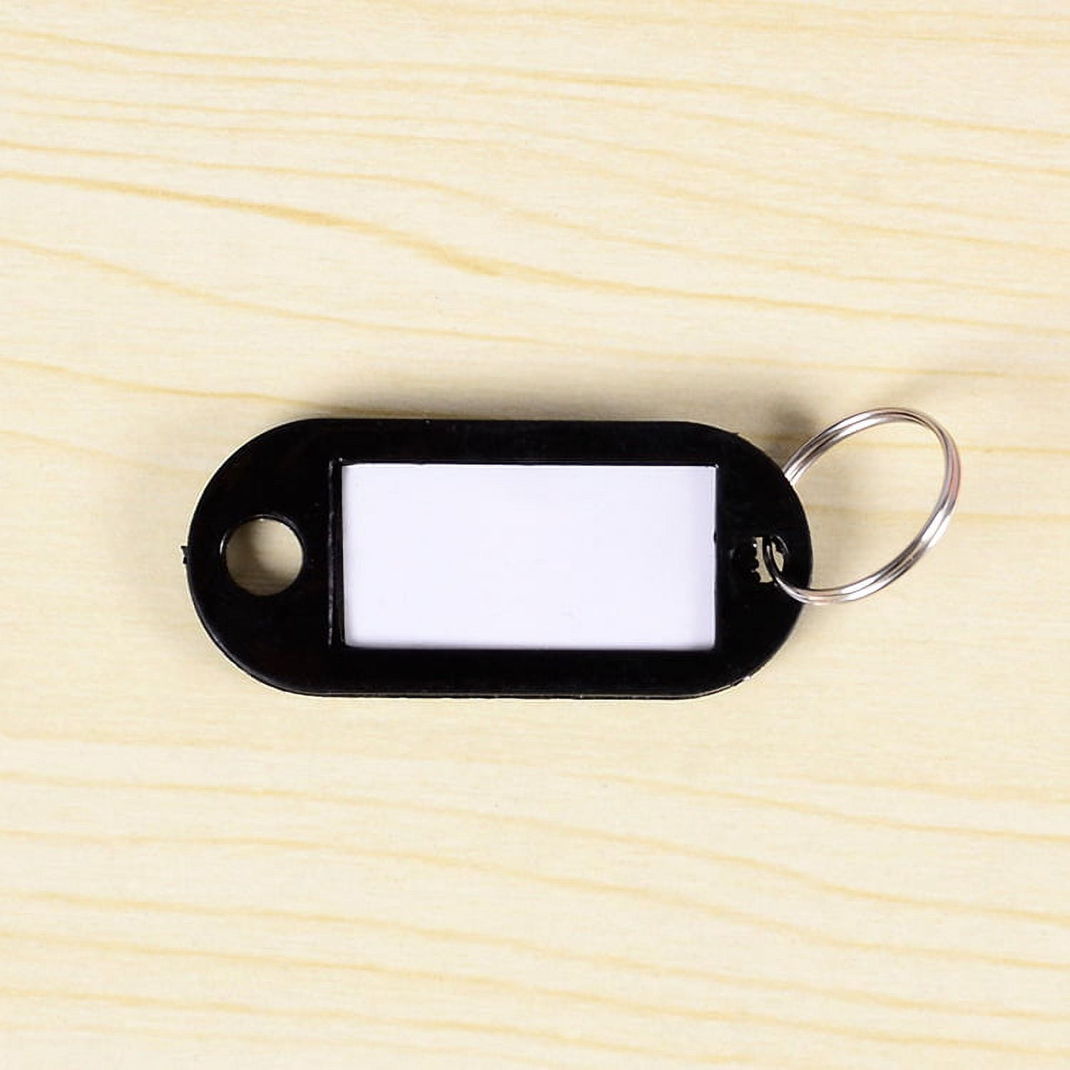 Key Tags - Colour Coded Plastic Key Tags - with Paper Label Inserts ...