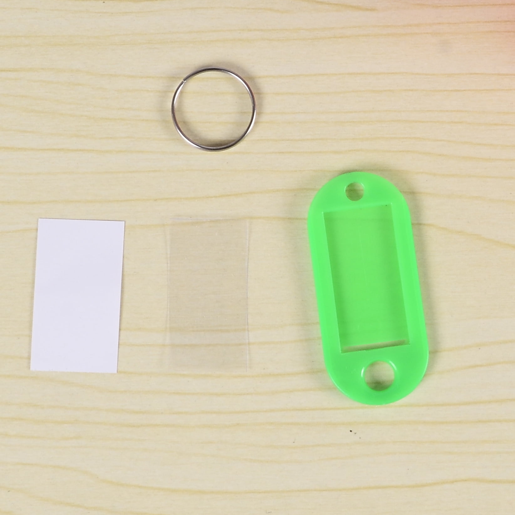 Key Tags - Colour Coded Plastic Key Tags - with Paper Label Inserts ...