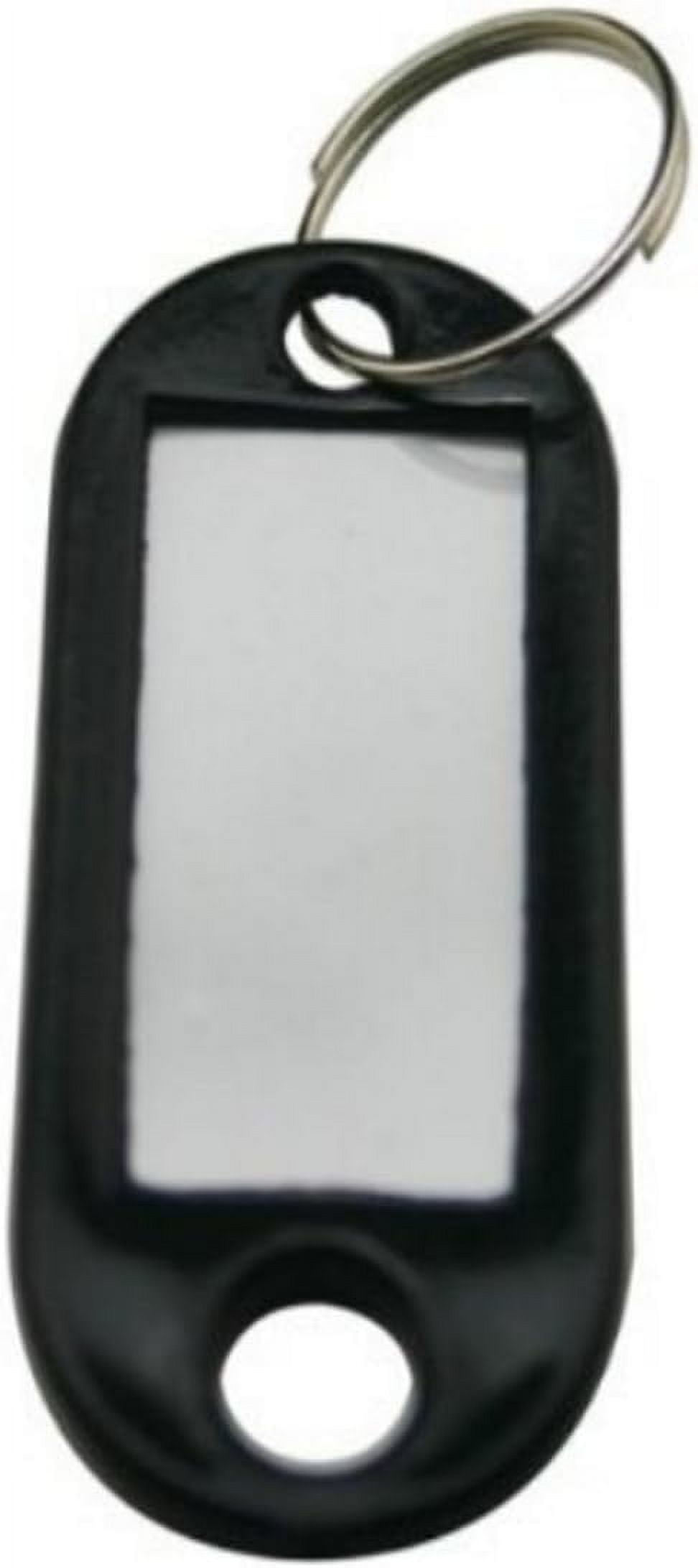 Key Tags - Labels for Keys - Pack of 10 (Black) - Walmart.com