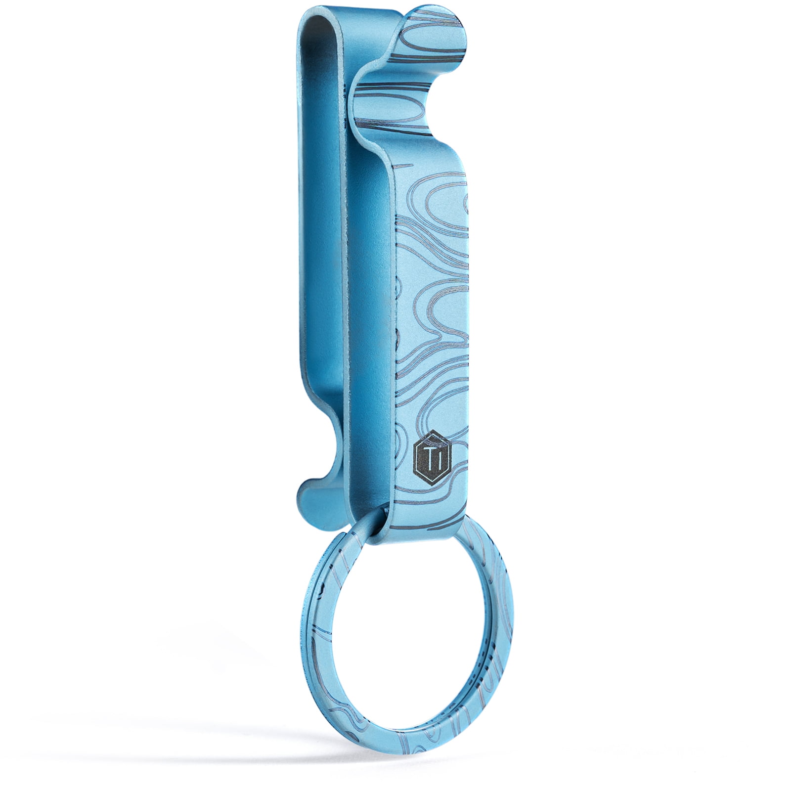 Key Unity Belt Key Clip, Titanium Double Side Quick Release Key Holder ...