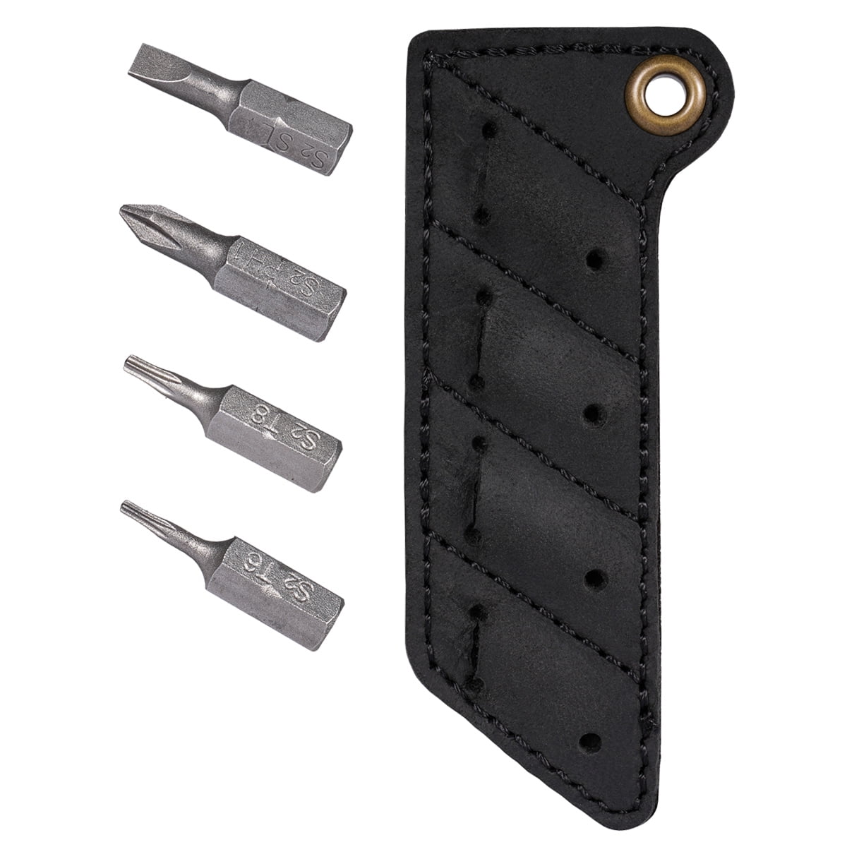 Key Unity Leather Screwdriver Bit Holder Pocket, Hand Stitched Bit ...