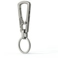 Key Unity Titanium Carabiner Keychain, Quick Release EDC Key Holder KM04 Gray - Walmart.com