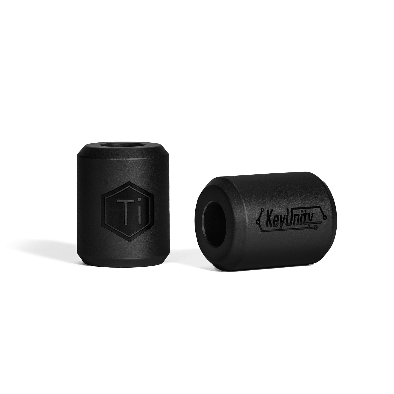 Key Unity Titanium Paracord Bead, 2 Pcs Knife Lanyard Beads Outdoor EDC ...