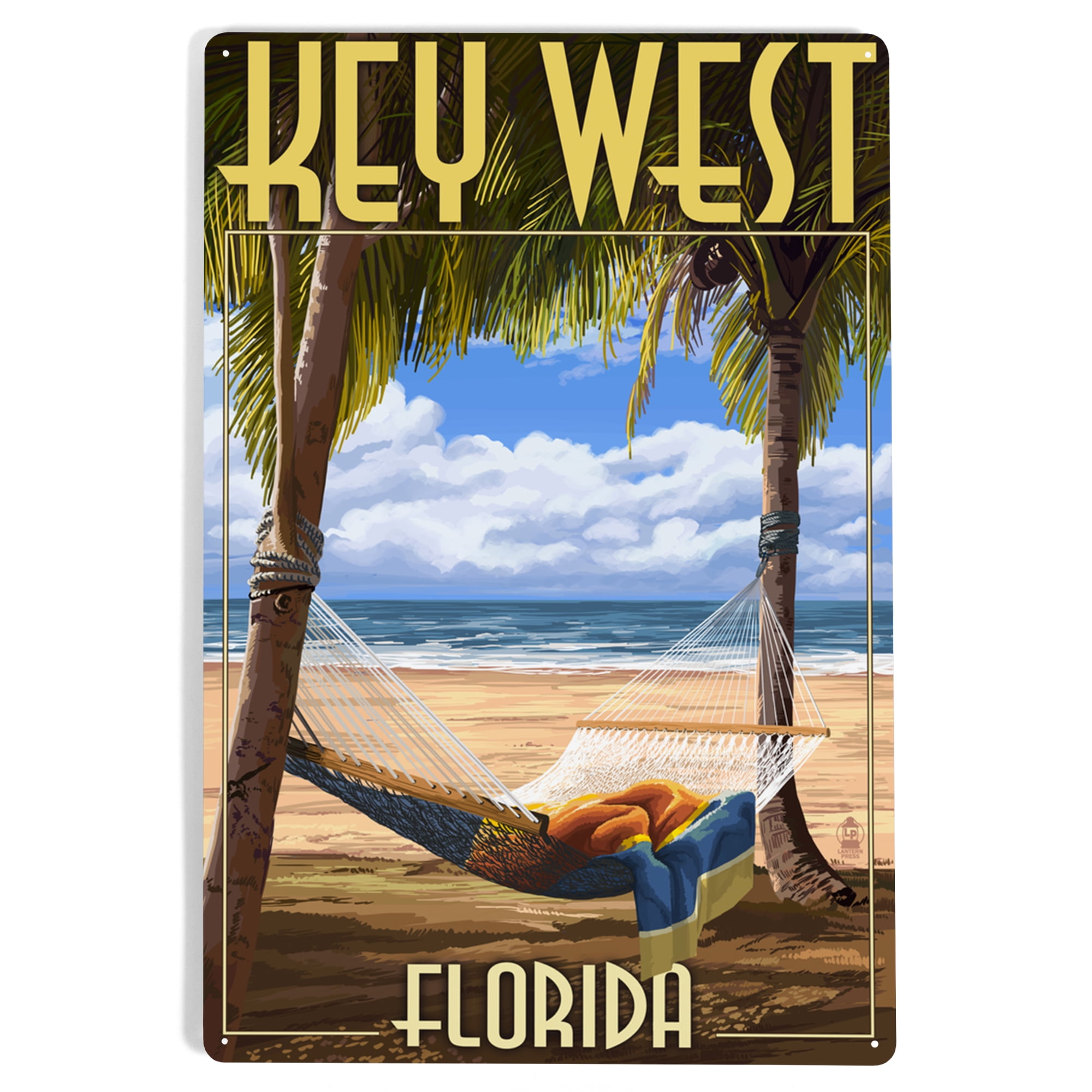 Key West, Florida, Hammock and Palm Trees - Walmart.com