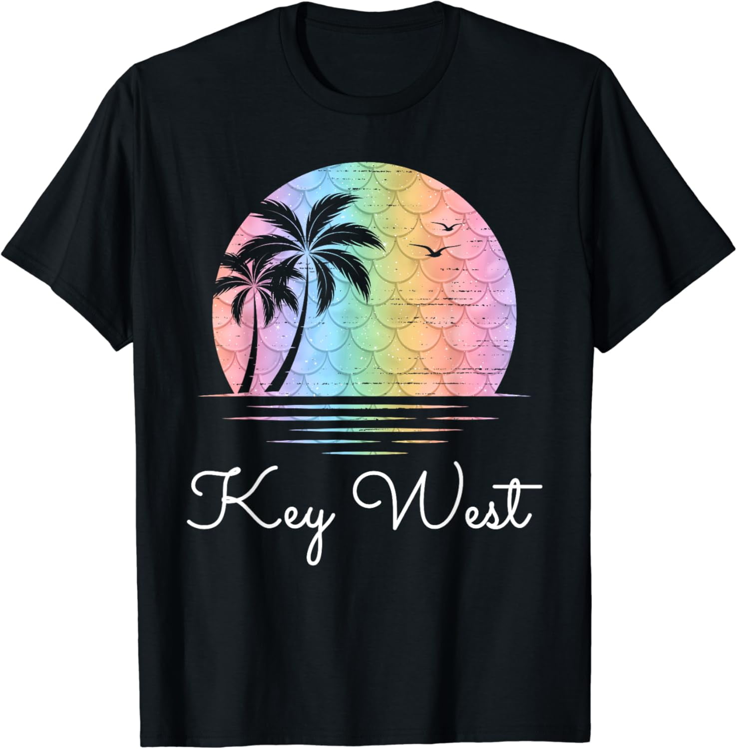 Key West Florida Vacation Beach Mermaid Family Matching T-Shirt ...