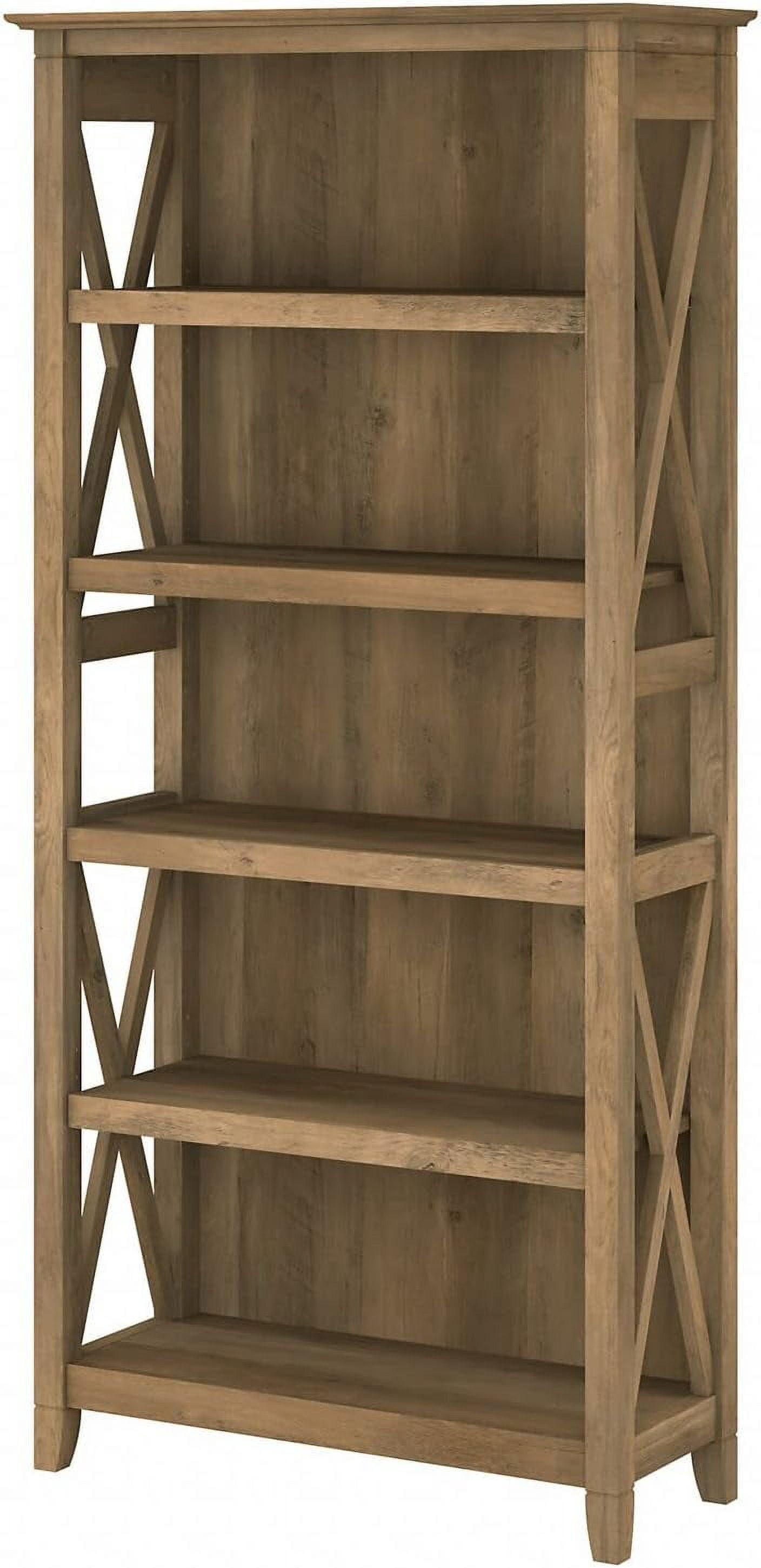 Key West Tall 5 Shelf Bookcase in Reclaimed Pine - Walmart.com