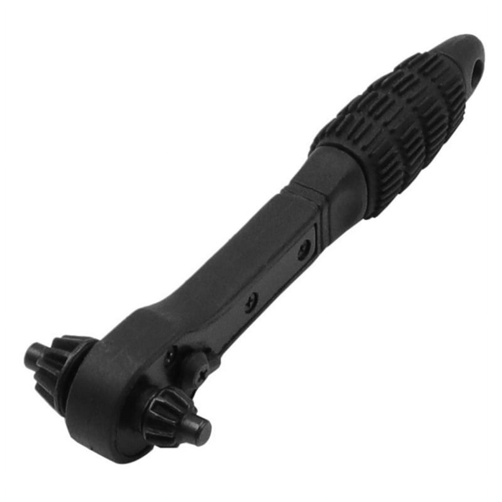 Key Wrench Two-In-One Drill Chuck Key Black Ratchet Dual- Wrench is ...