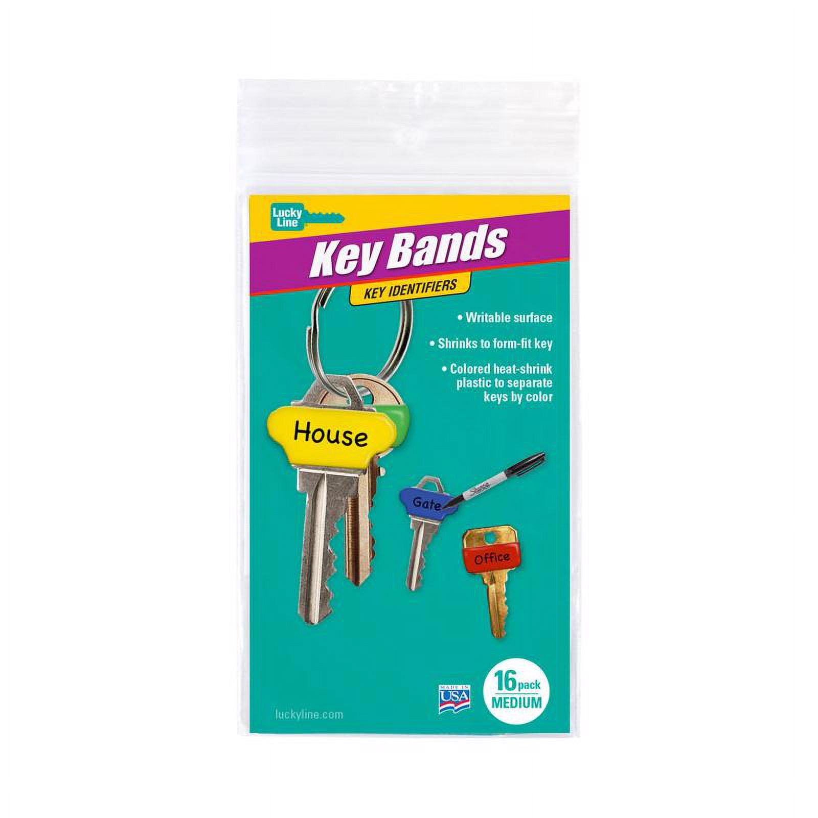 Key-Write Key Id Sleeves Sleeves Are Colored Heat-Shrink Plastic Yellow ...