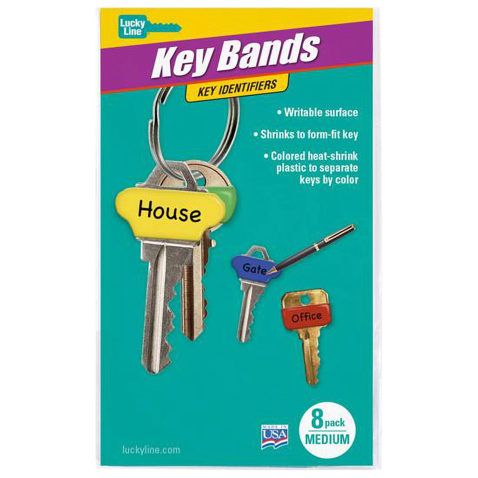 Key-Write 080101 Key Id Sleeve Med Pk8 - Walmart.com